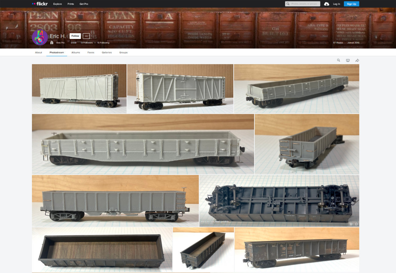 Photo gallery – Notes on Designing, Building, and Operating Model Railroads